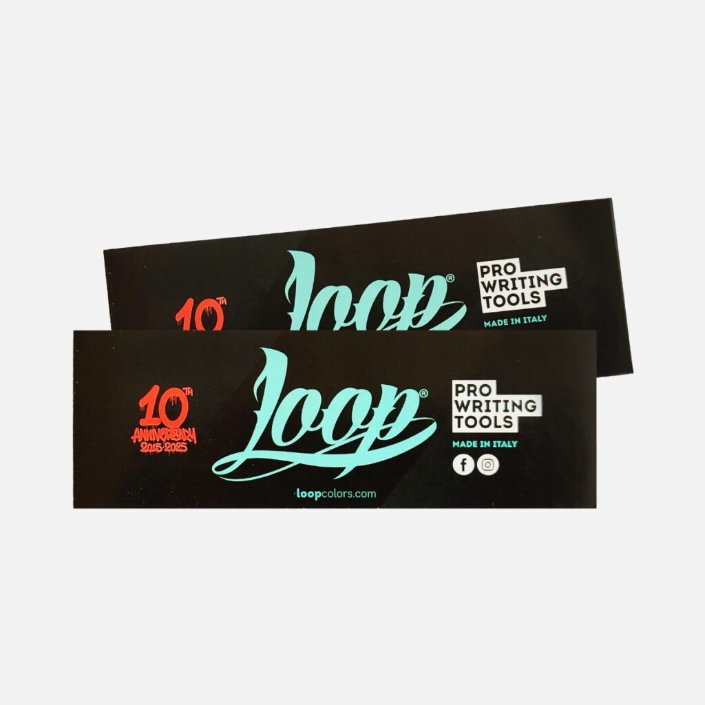 Loop Rectangle Sticker Loop Colors
